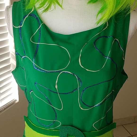 Dresses | Disgust Costume From Disney Movie Inside Out | Poshmark